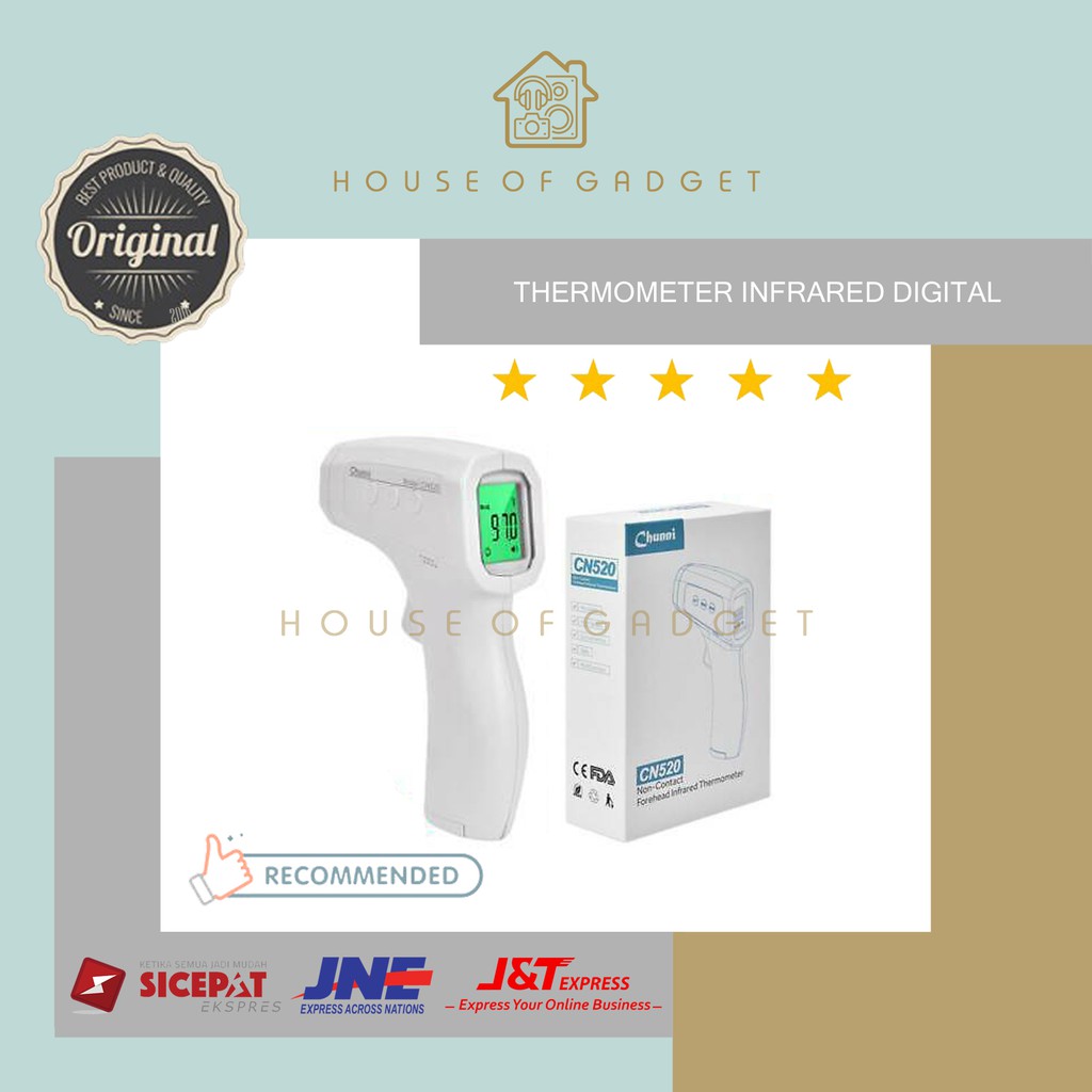 Jual Thermometer Infrared Termometer Digital Alat Ukur Suhu Badan Anak ...