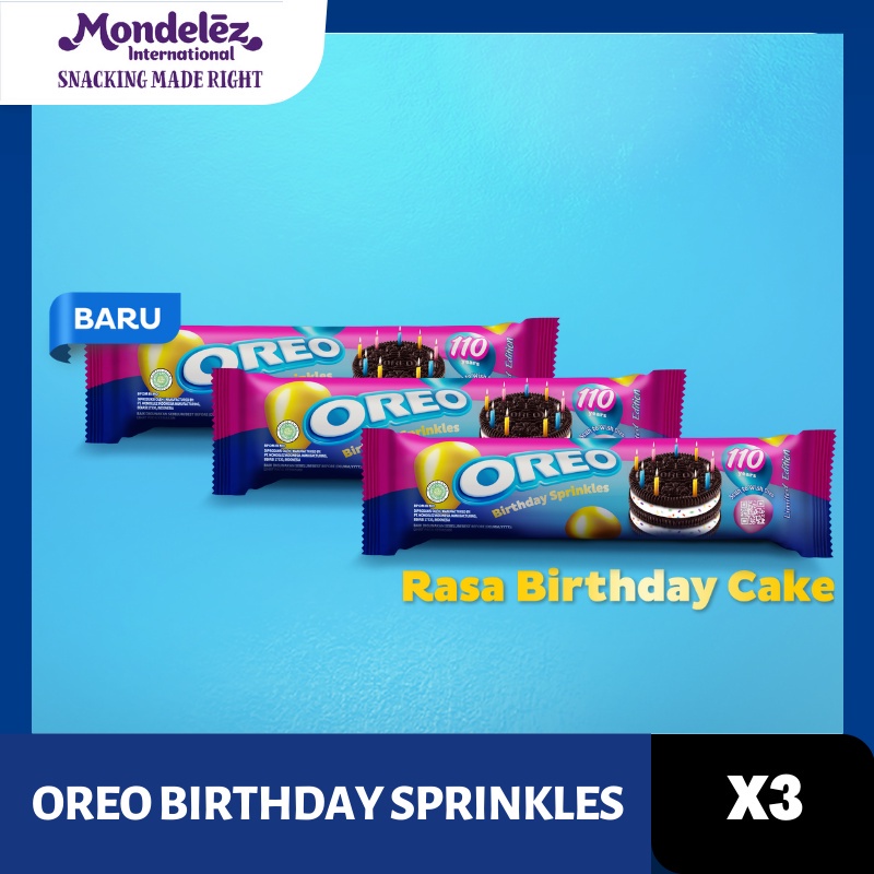 Jual Oreo Birthday Cake 3pcs | Shopee Indonesia