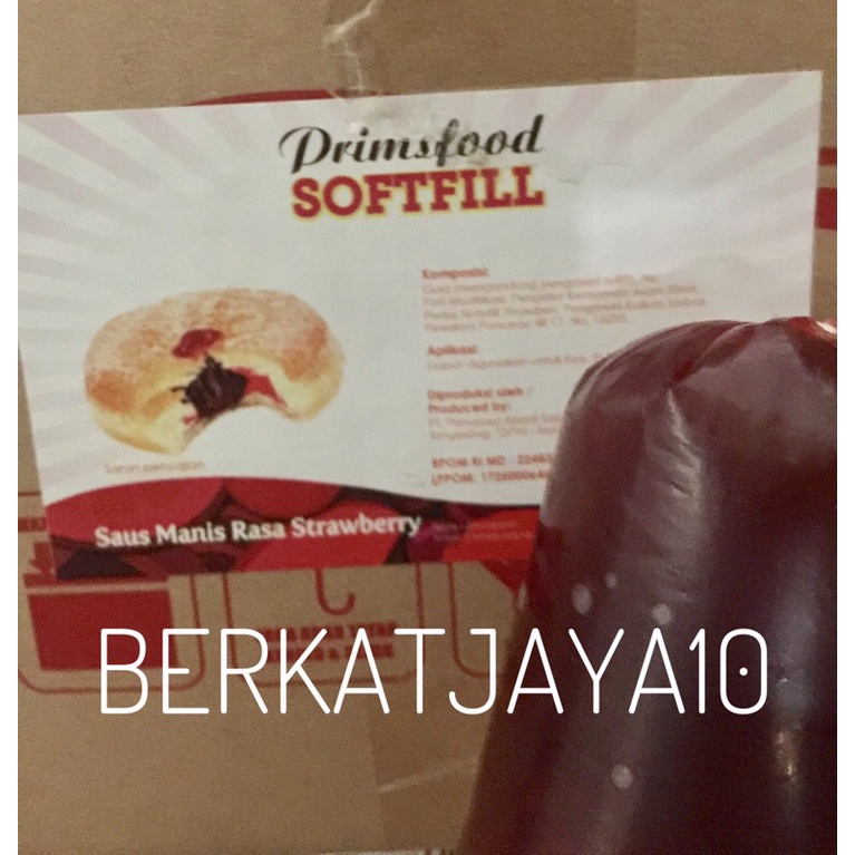 Jual Prims food selai Strawberry Jam selai stroberi murah ekonomis ...