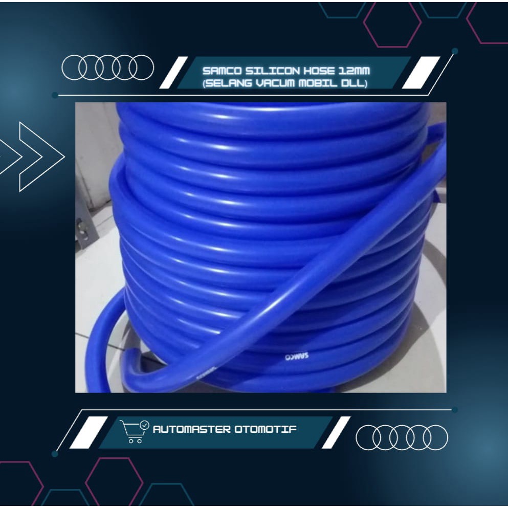 Jual Selang Samco Silicon Hose 12mm (Selang Vacuum Mobil dll) | Shopee ...