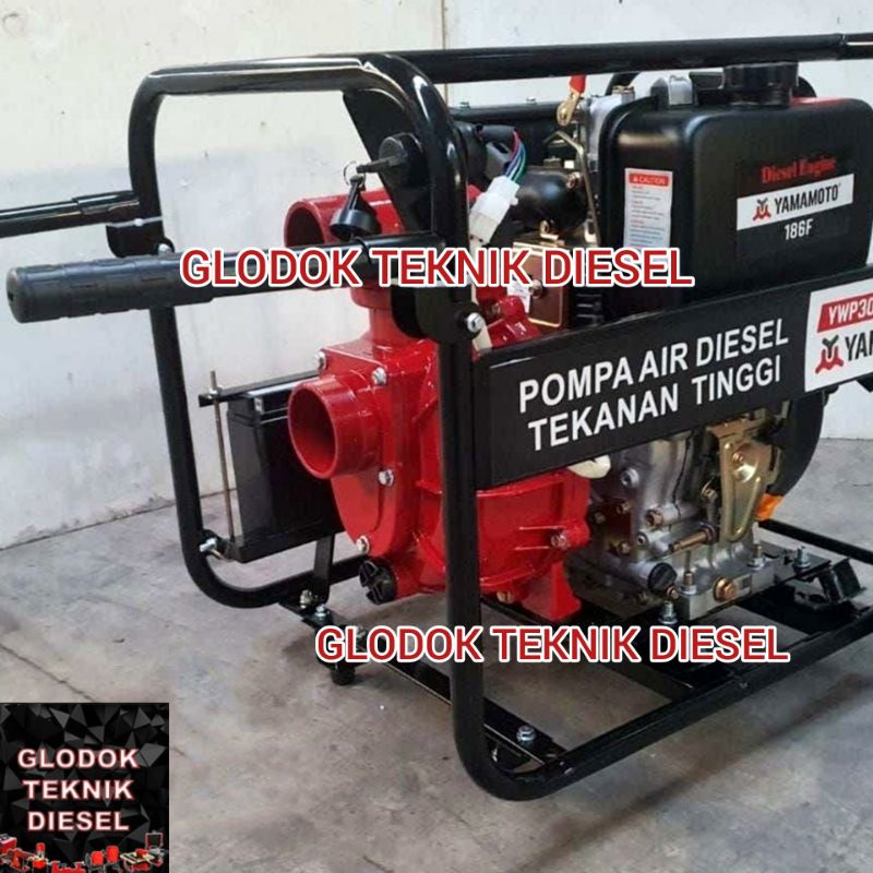 Jual POMPA AIR SOLAR DIESEL 3 INCH TEKANAN TINGGI / WATER PUMP 3 INCH ...