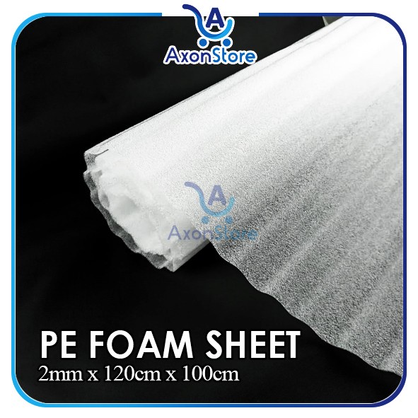 Jual PE Foam Sheet 2mm x 120cm x 1m Polyfoam Meteran Busa Pembungkus ...