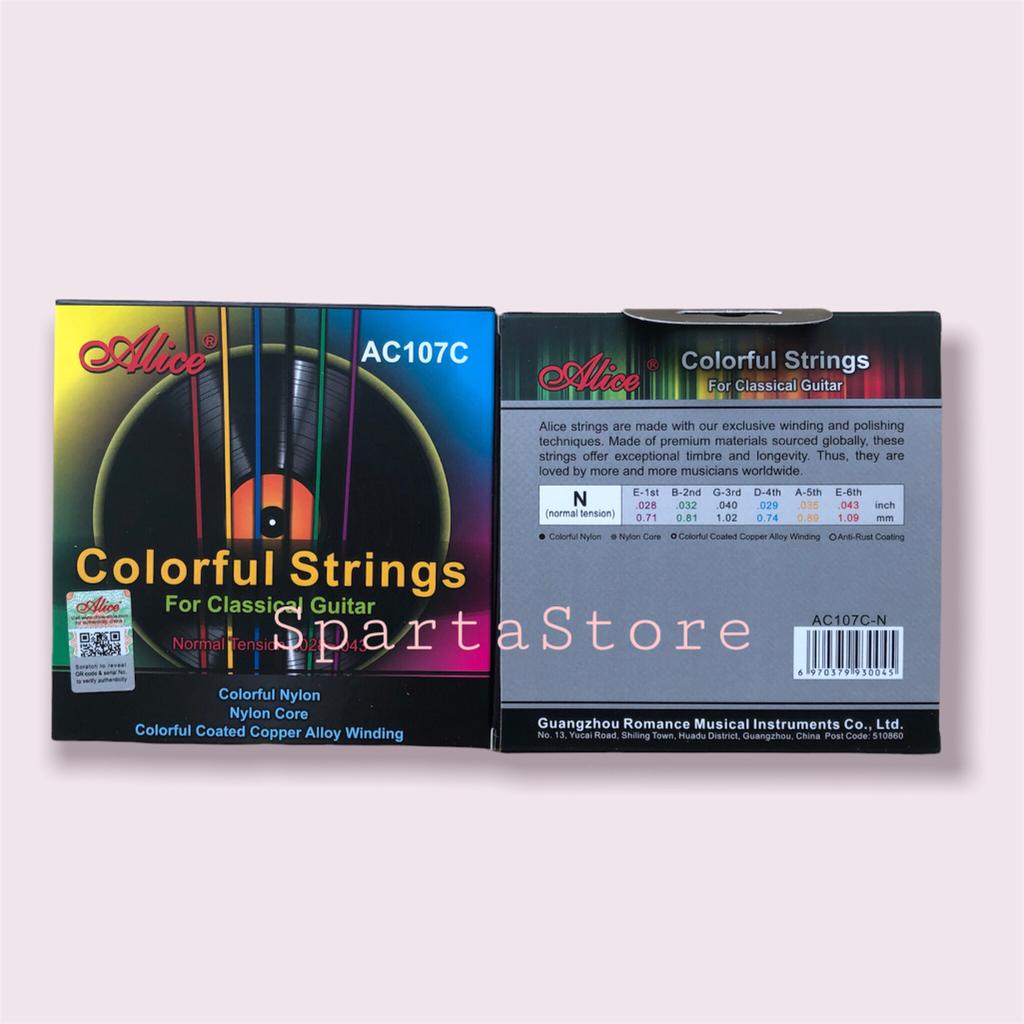 Jual Senar Gitar Klasik Classic Nylon Alice Warna A107C | Shopee Indonesia