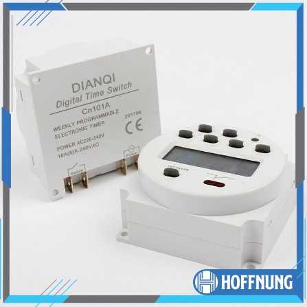 Jual Timer Switch Digital Time Delay Relay 220V CN101A Untuk Lampu ...