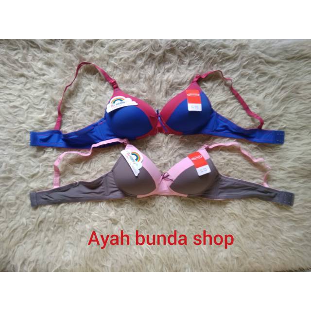 Jual Ab- shop bra rainbow misssilly kode 8098 tanpa kawat kait 2 | Shopee Indonesia