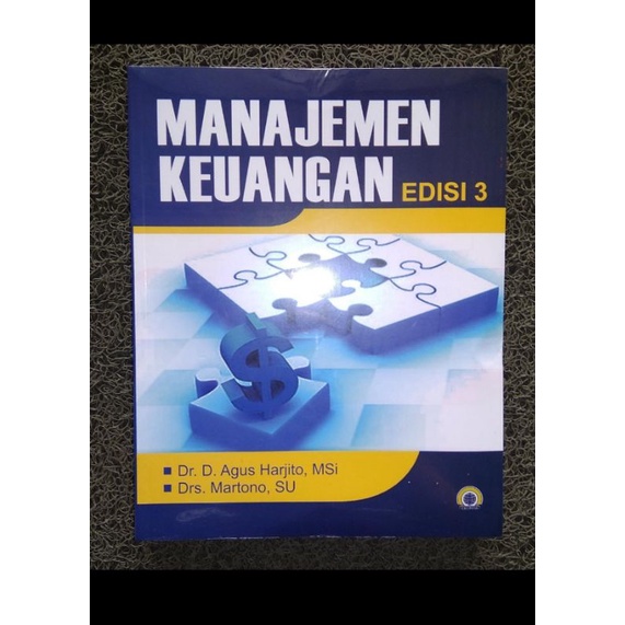 Jual Buku Manajemen Keuangan (Edisi 3) - Agus Harjito - Martono - Buku Asli | Shopee Indonesia