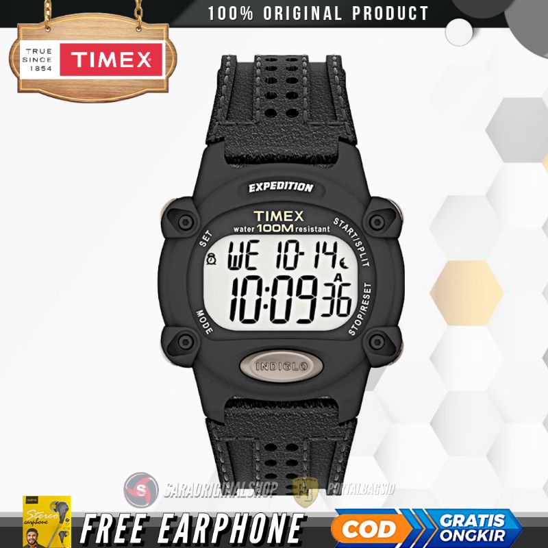 Jual Timex Classic TW4B20400 Indiglo Jam Tangan Digital Pria Original | Shopee Indonesia