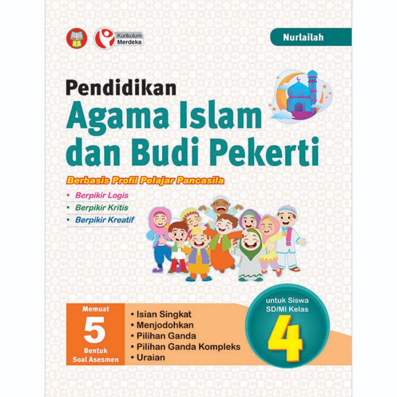 Jual BUKU PENDIDIKAN AGAMA ISLAM DAN BUDI PEKERTI UNTUK SD KELAS 4, KURIKULUM MERDEKA | Shopee ...