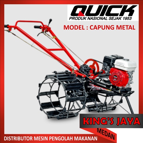 Jual Mesin Traktor Sawah QUICK - HONDA GP200 Model Capung Metal ...