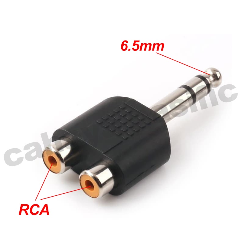 Jual JacK jak jeck jek Akai Stereo to 2 RCA - Jack Converter Akai 2 RCA ...