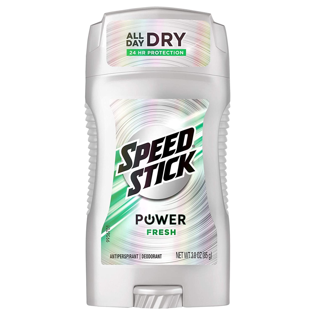 Jual Speed Stick Antiperspirant Deodorant for Men, POWER FRESH (85g ...