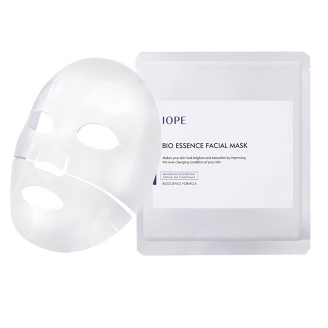 Jual IOPE Bio Essence Facial Mask (1ea) | Shopee Indonesia