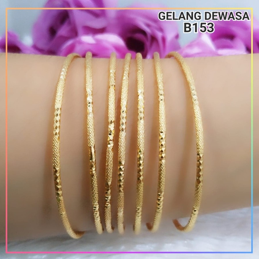 Jual Gelang Keroncong Xuping Gold Ukir Gelang Wanita Dewasa Terbaru ...