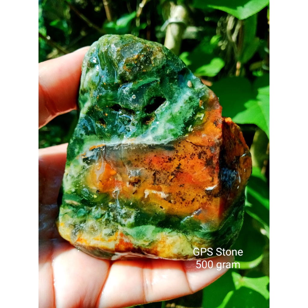 Jual PROMO 500 GRAM Bongkahan SUPER / Rough Bahan Batu akik PANCAWARNA ...