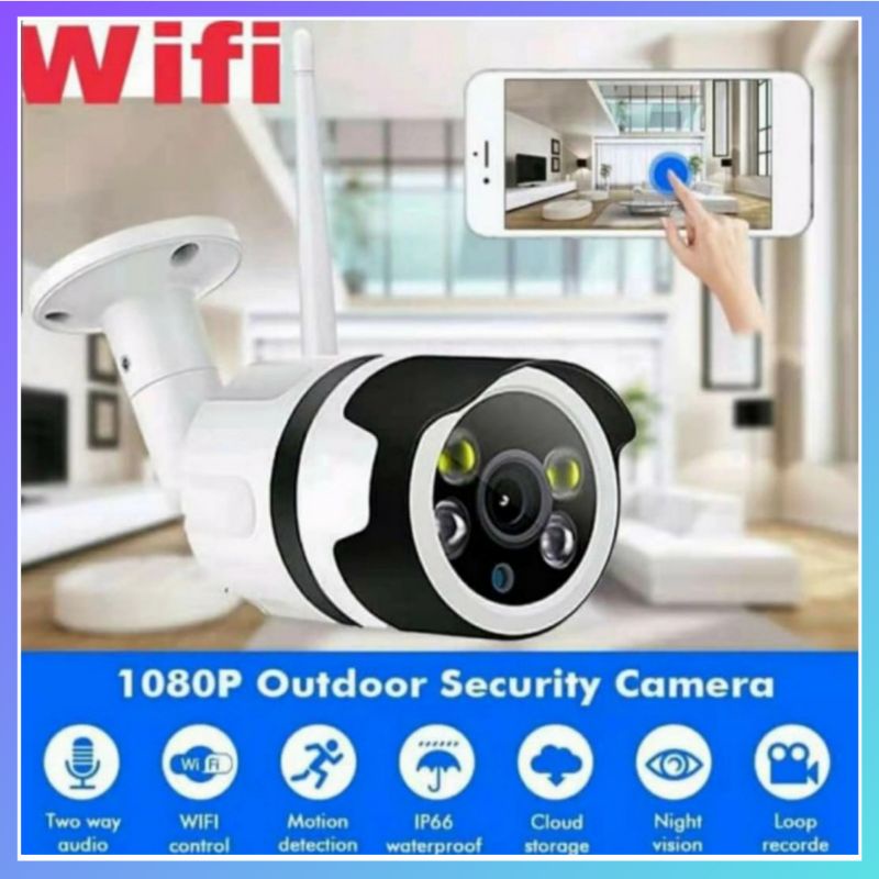 Jual CCTV Outdoor Wifi 5MP IP Cam V380 Kamera Wireless Waterproof Smar ...