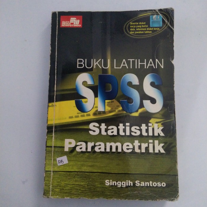 Jual BUKU LATIHAN SPSS STATISTIK PARAMETRIK | Shopee Indonesia