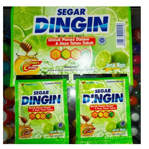 Jual SEGAR DINGIN SACHET / 1 PACK ISI 24 PCS | Shopee Indonesia