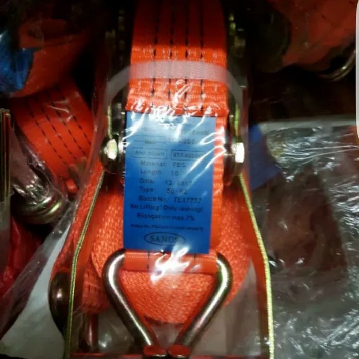 Jual Track Belt 6 M tali pengikat barang 6 M kapasitas 4 ton | Shopee ...
