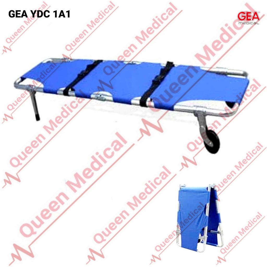 Jual Tandu Lipat + Roda/Castor ( Folding Stretcher ) GEA 1A1 1A3 ...