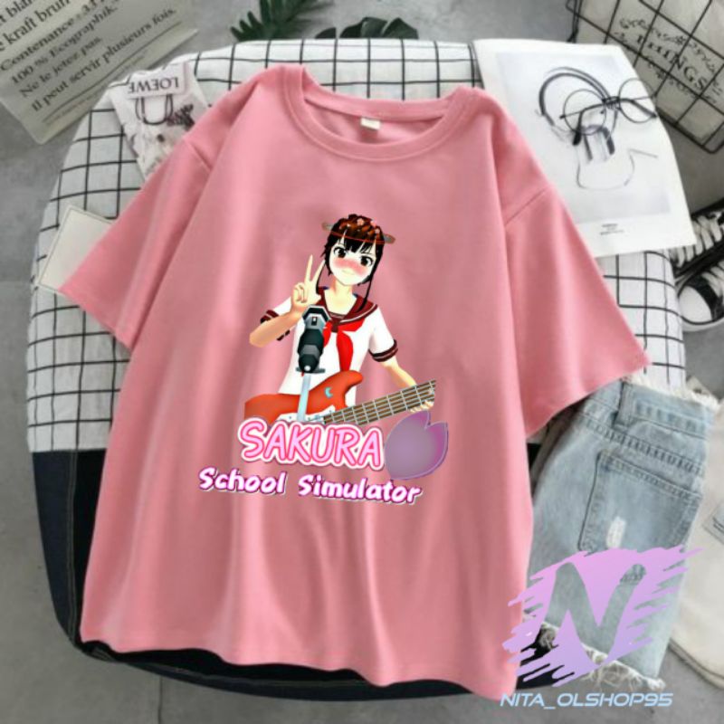 Jual kaos anak sakura school simulator baju sakura school simutalor ...