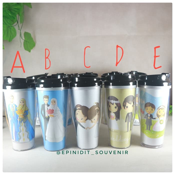 Jual Tumbler Botol Minum Gelas Hadiah Kado Gift Souvenir Nikah ...