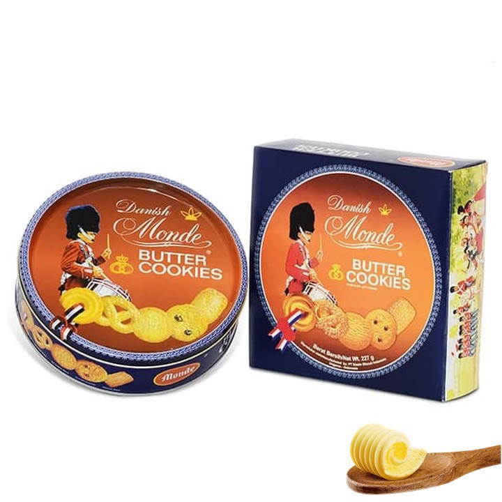 Jual MONDE BUTTER COOKIES 908g | Shopee Indonesia