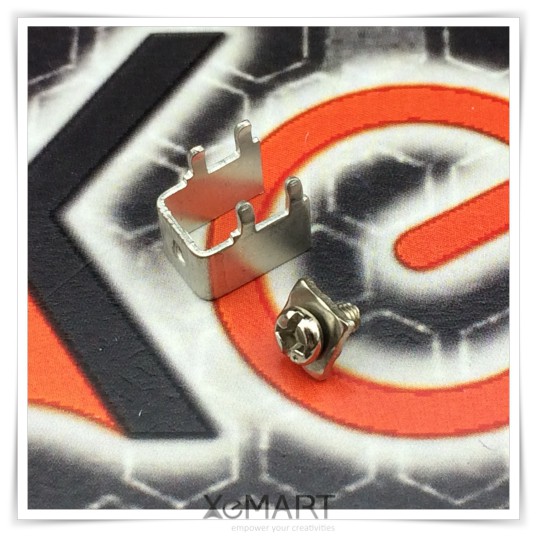 Jual [2 pcs.] PCB Mount Bracket M3 90 Degree Fixed 4 Pins Solder Type ...