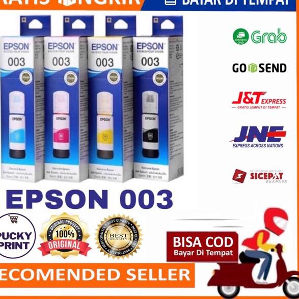 Jual J9A Tinta Epson 003 Original untuk Printer Epson Tipe : L1110 L3100 L3101 L3110 L3150 L5190 ...