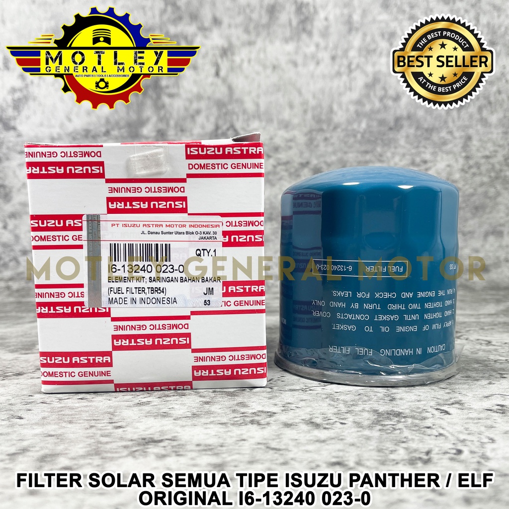Jual FUEL FILTER SOLAR ORIGINAL ISUZU SEMUA TIPE PANTHER KOTAK 2.3 2.5 ...