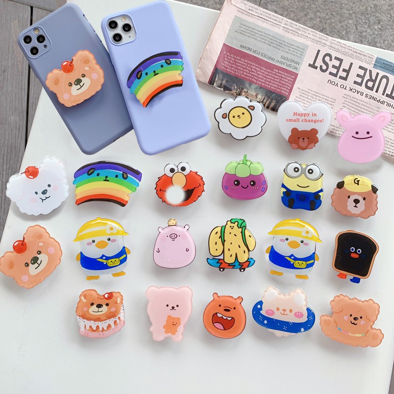 Jual Character Series 3 - Korean Acrylic Pop Socket Phone Holder ...