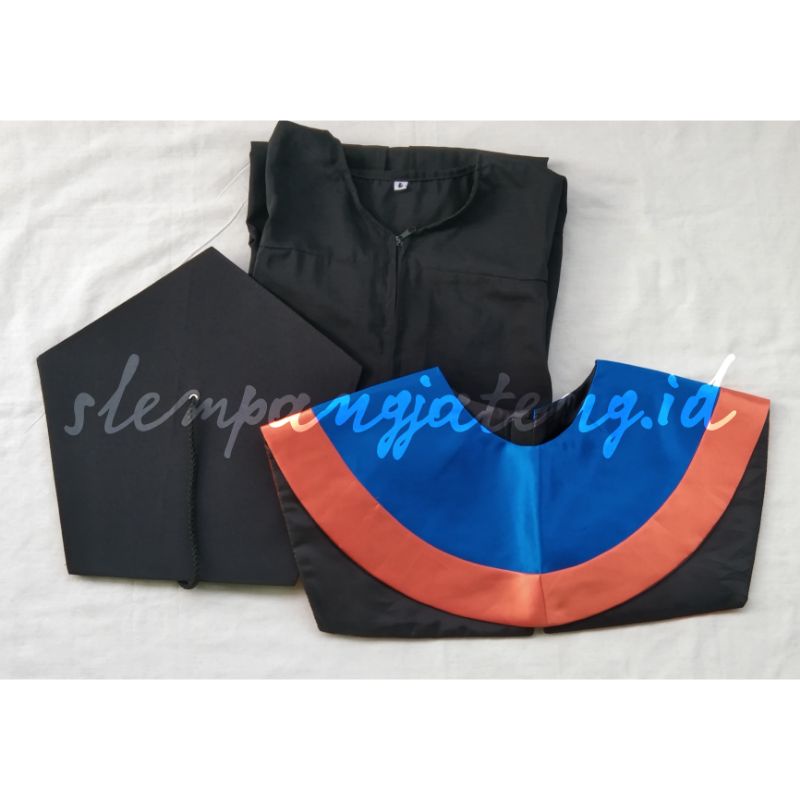 Jual TOGA WISUDA UNDIP S1 (JUBAH + TOPI + TALI TOPI+ SLEBER) | Shopee ...