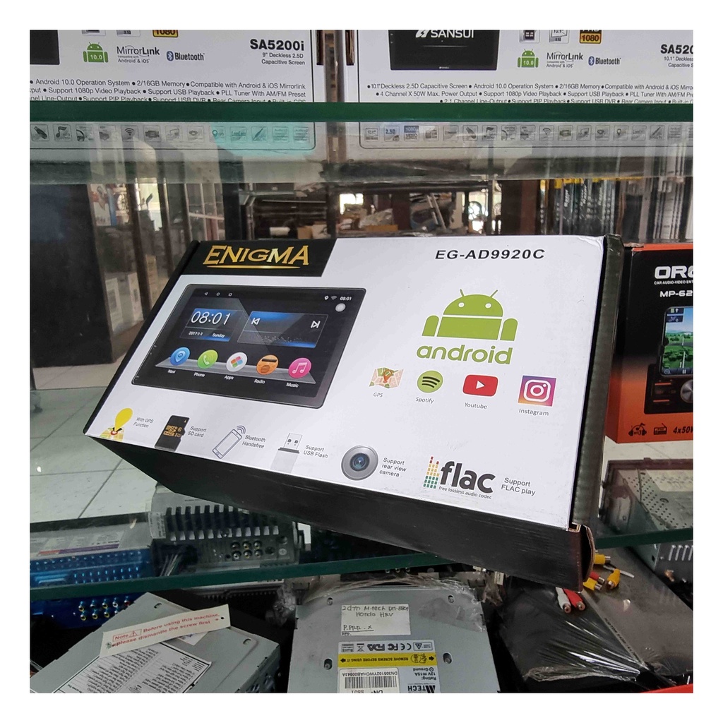Jual Double Din Android Enigma 7 inch Wi-Fi Bluetooth Mirroring HD ...