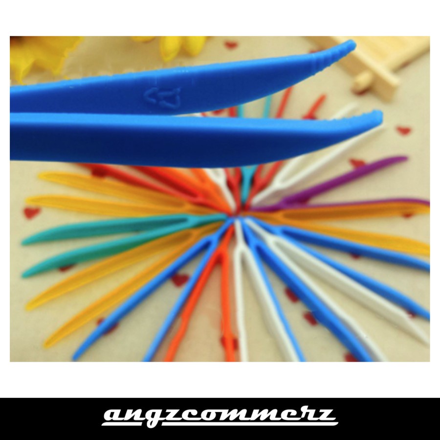 Jual ACZ Kid Tweezer Pinset Plastik Mainan Hama Bead Penjepit Serbaguna ...