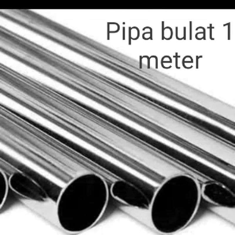 Jual Pipa Bulat Chrome/Tiang Pipa Bulat / Display Hanger/ Cantolan ...