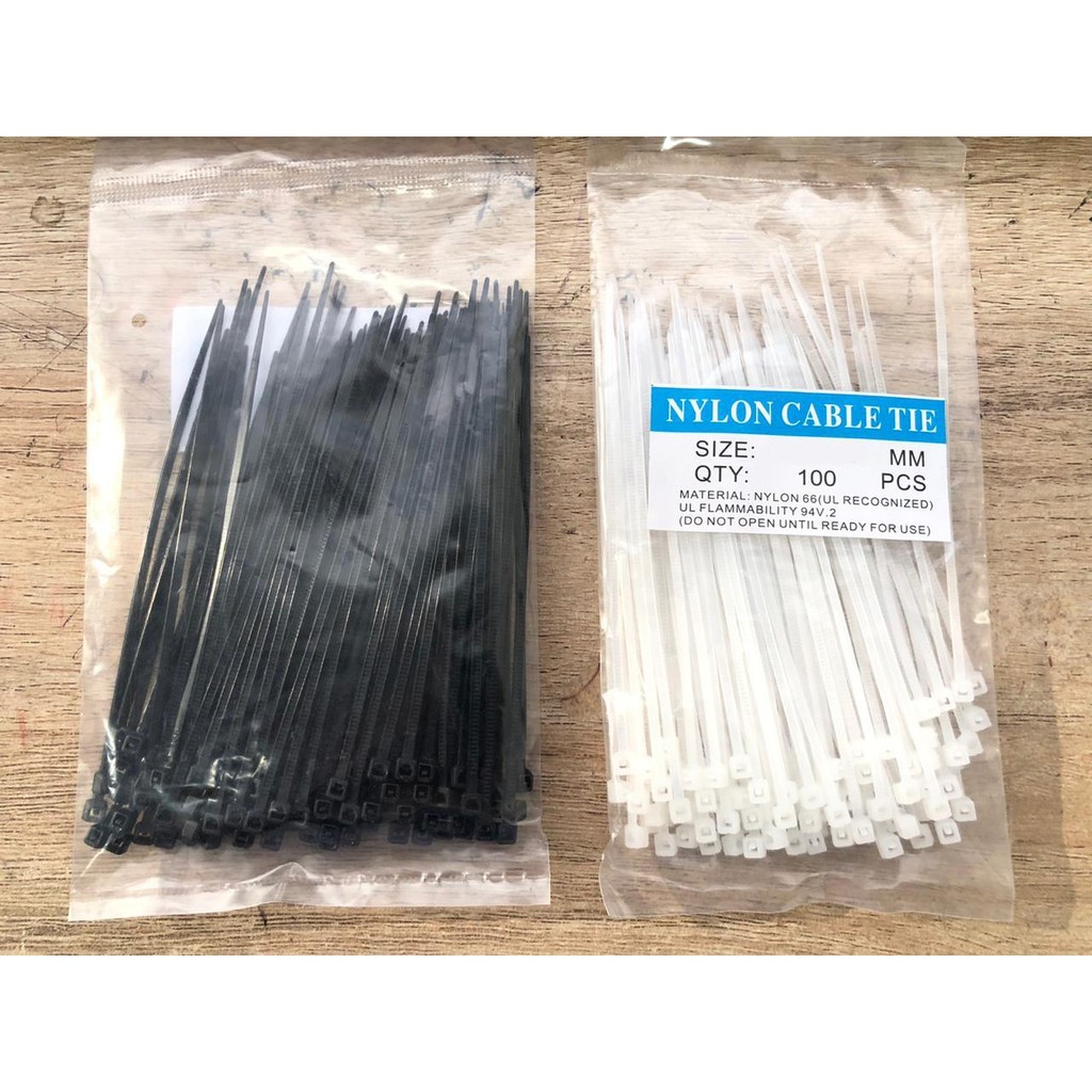 Jual Kabel Ties / Cable Ties 3.6x200 mm | Shopee Indonesia
