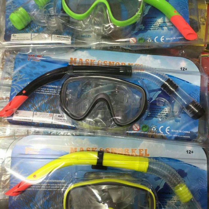 Jual Alat Renang Masker Snorkle Snorkeling Snorkling Merk YAJIE ...