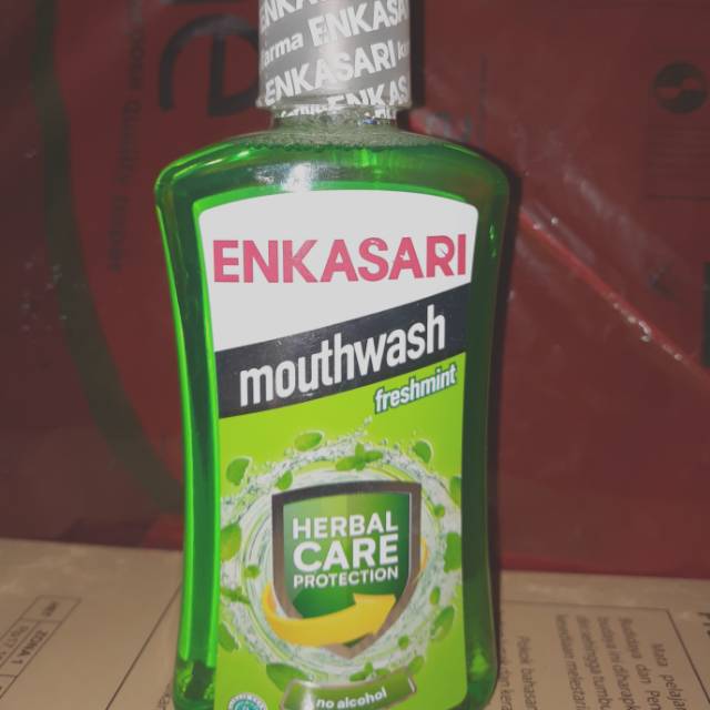 Jual ENKASARI MOUTHWASH FRESHMINT (250 ml) | Shopee Indonesia