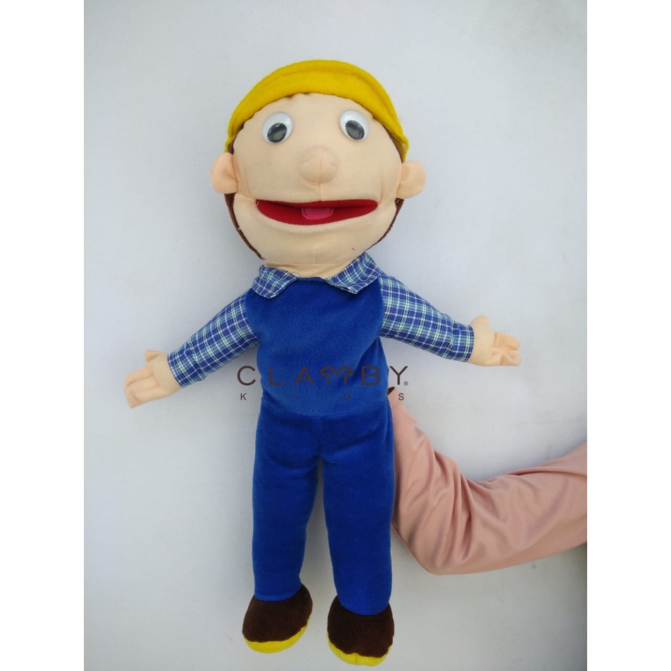 Jual muppet baju bisa Lepas Pasang Puppet Boneka / Mainan Anakak Boneka ...