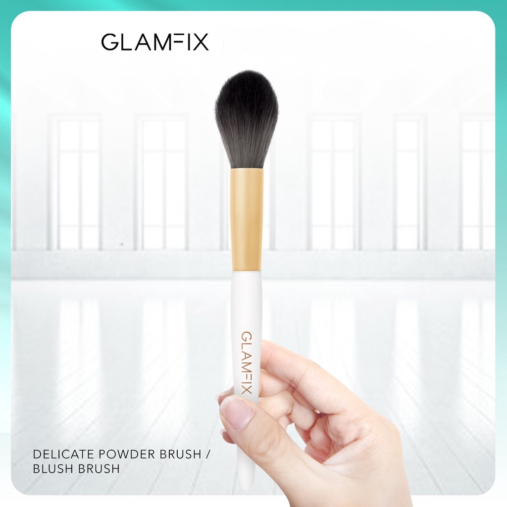 Jual GLAM FIX Delicate Powder Brush | GLAMFIX | Shopee Indonesia
