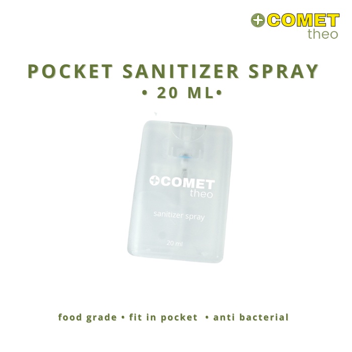 Jual COMET Theo Pocket Sanitizer Spray 20 ml | Shopee Indonesia