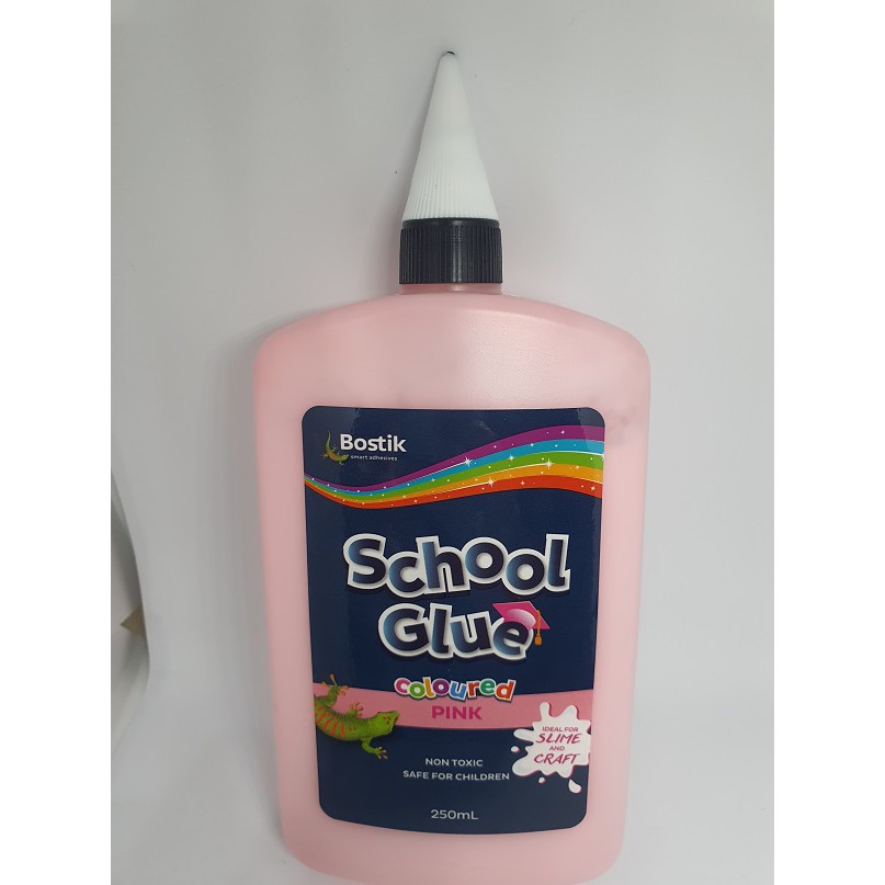 Jual School Glue Pink (lem kertas yg berwarna pink) | Shopee Indonesia