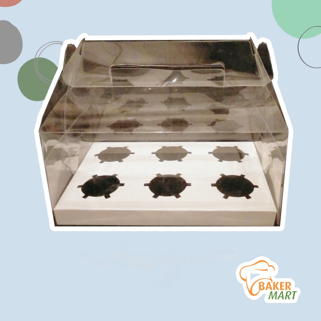 Jual Box Mika Cupcake Putih /2pcs | Shopee Indonesia