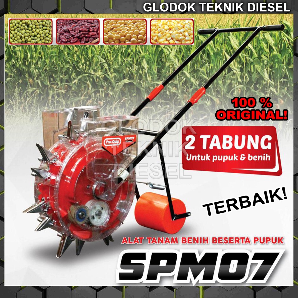 Jual Alat Tanam Benih Sebar Bibit Jagung Biji-bijian Corn Seeder 2 & 1 ...