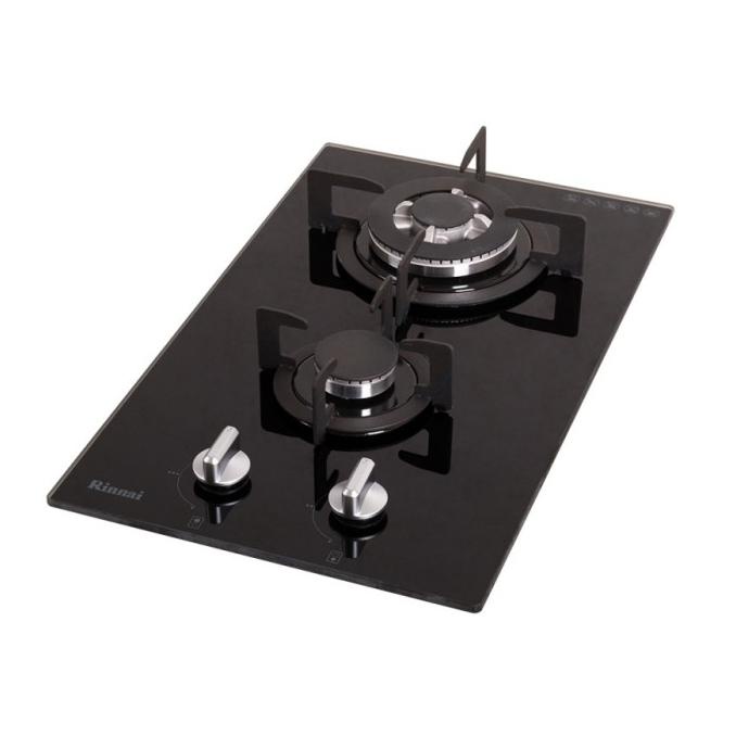 Jual BUILT-IN GAS HOB KOMPOR GAS TANAM 2 TUNGKU RINNAI RB-312N (GB) SDFG65464 | Shopee Indonesia