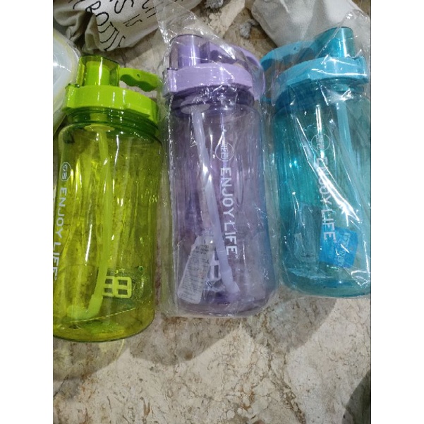 Jual botol air minum besar ada sedotan. bpa free. | Shopee Indonesia
