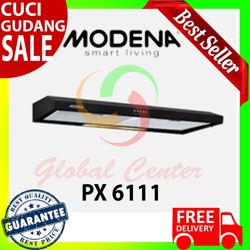 Jual Cooker Hood Modena PX 6111 (GANTI KE TYPE PX 0611 DBBK) | Shopee Indonesia