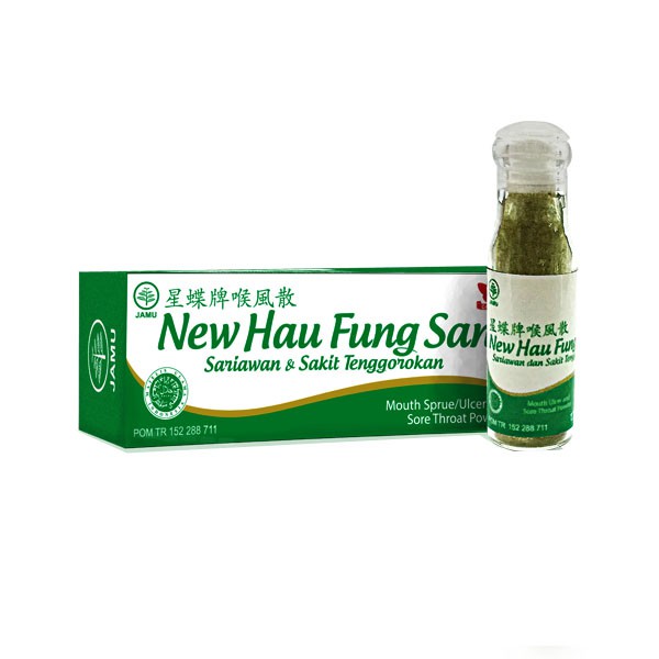 Jual New Hau Fung San - Obat Sariawan dan Sakit tenggorokan | Shopee ...