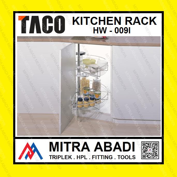 Jual TACO HW 009 I 009I Rak Dapur Sudut Pojok Putar Kitchen Kabinet Cabinet | Shopee Indonesia