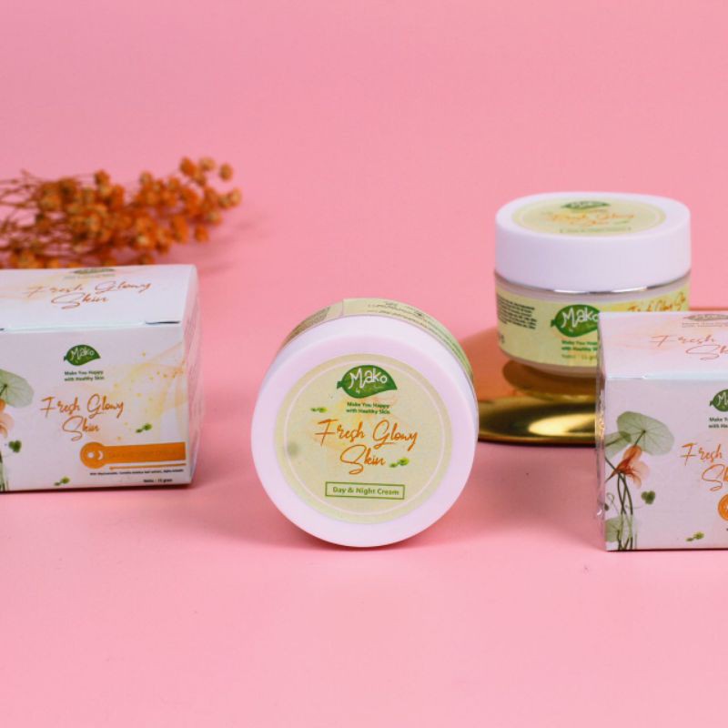 Jual Mako By Seris Fresh Glowy Skin Day and Night Cream 5g | Shopee ...