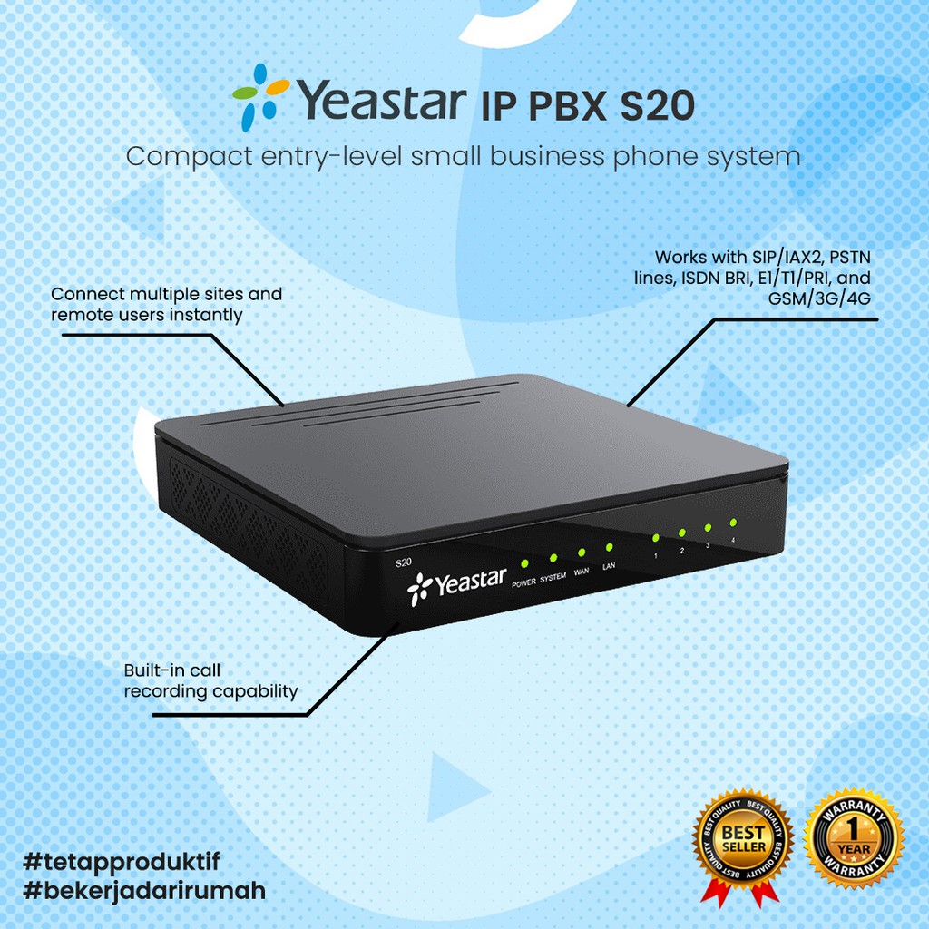 Jual Yeastar IP PBX S20 | Shopee Indonesia